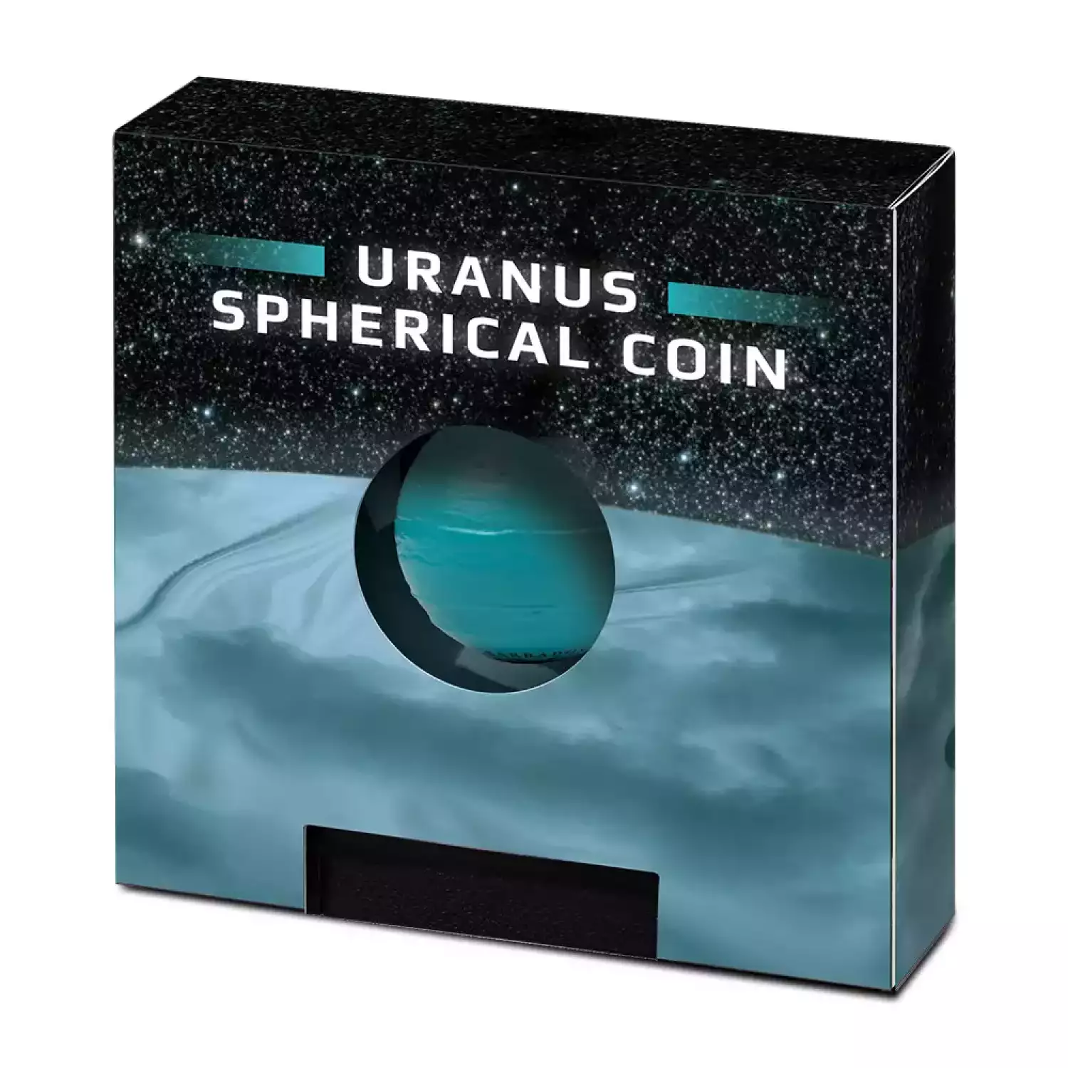 2023 1oz Antique Barbados Silver Uranus Spherical Coin (Box & COA ...