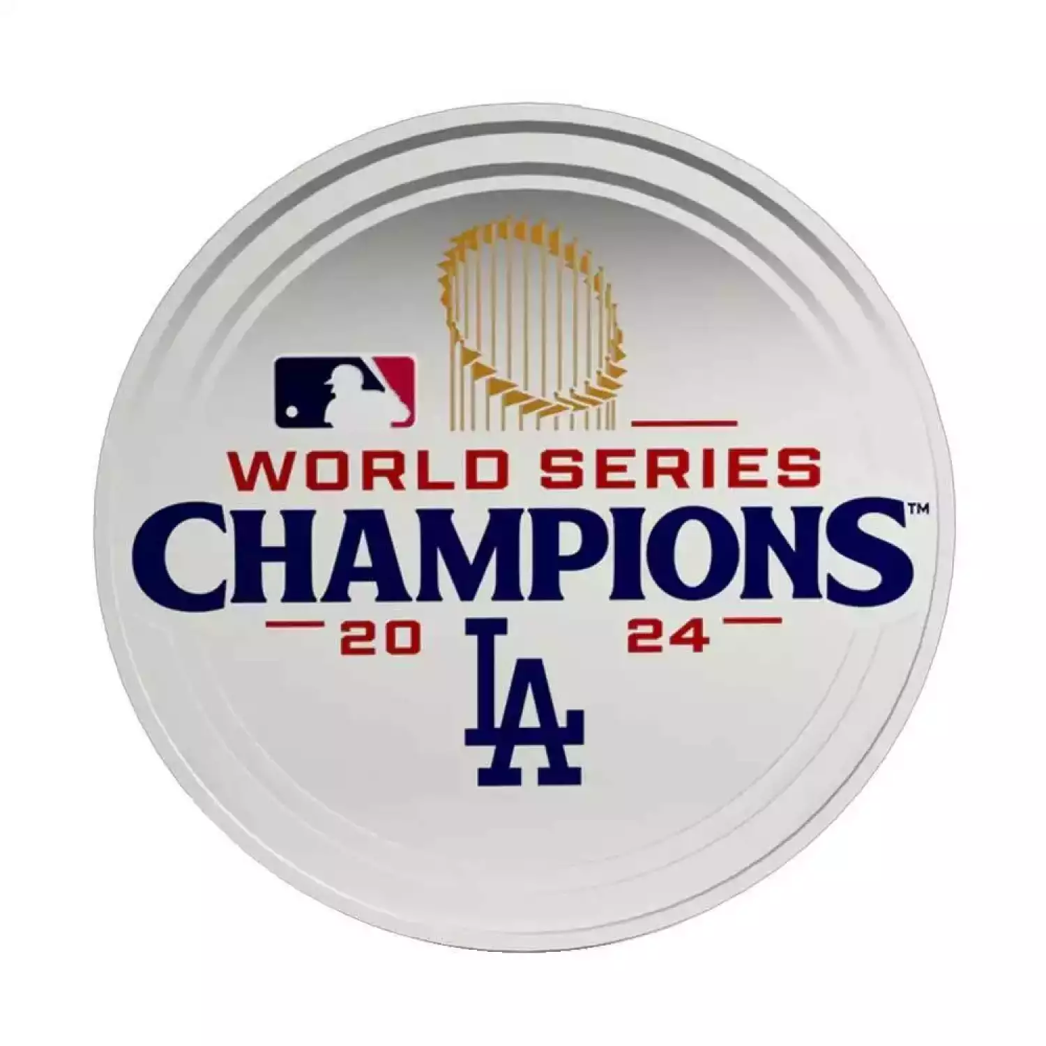 2024 MLB World Series Champions LA Dodgers 1 oz Silver Coin - Stout ...